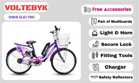 40 Km Voltebyk Girls Electric Bicycle Voltebyk Mtb 26t E Bike