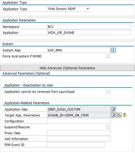 LPD CUST Launchpad Configuration For BCV Report In SAP Community