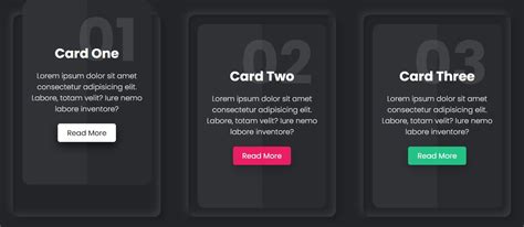 CSS Card Design Free Demo Code