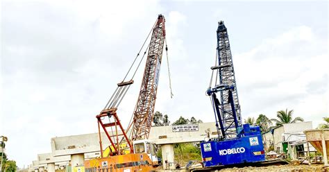 Workers Engineers Accelerating Construction Speed Of Key Projects