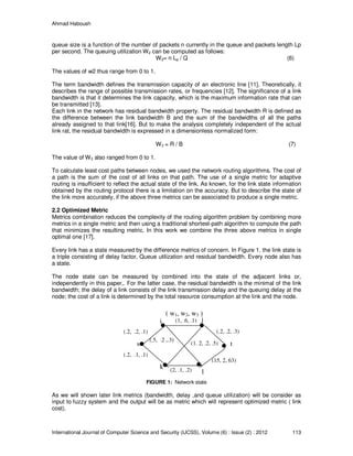 Fuzzy Optimized Metric For Adaptive Network Routing PDF