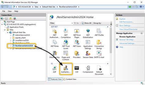 Revit Server Administrator 不可用或尝试从 Web 浏览器访问时出现 错误
