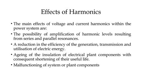 MITIGATION OF POWER SYSTEM HARMONICS Pptx