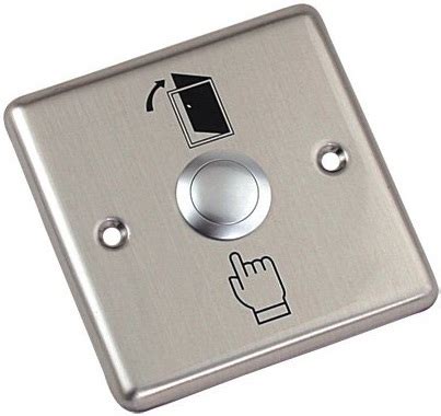 Access Control Metal Door Push Exit Button TRU EMIC