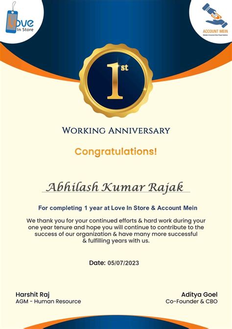 Abhilash Kumar Rajak On Linkedin 1 Year Has Passed In Such A Way That