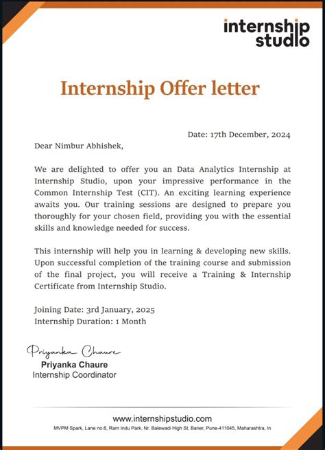 Internshipopportunity Dataanalytics Learninganddevelopment Abhishek Nimbur