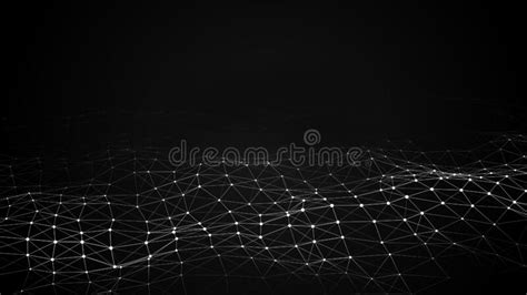 Technology Abstract Background Big Data Visualization Futuristic