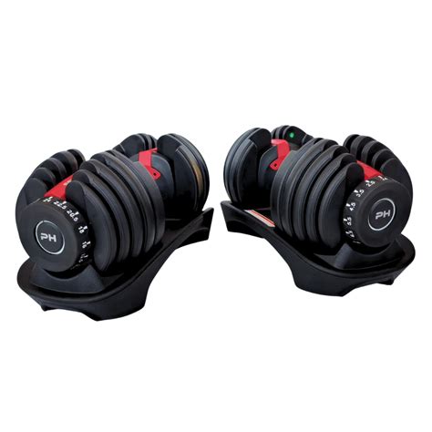 Ph Fitness Verstellbare Hantel Set 24kg 2 StÜck Smart