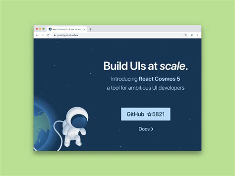 React Cosmos 5 React Ui Builder Toolbox Prototypr