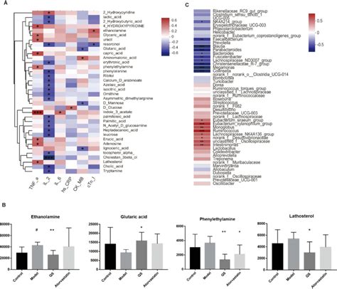 Microbial Community Structure Of Different Groups A Heatmap For The