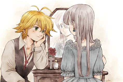 Elizabeth Liones And Meliodas Nanatsu No Taizai Drawn By Harumiya Danbooru