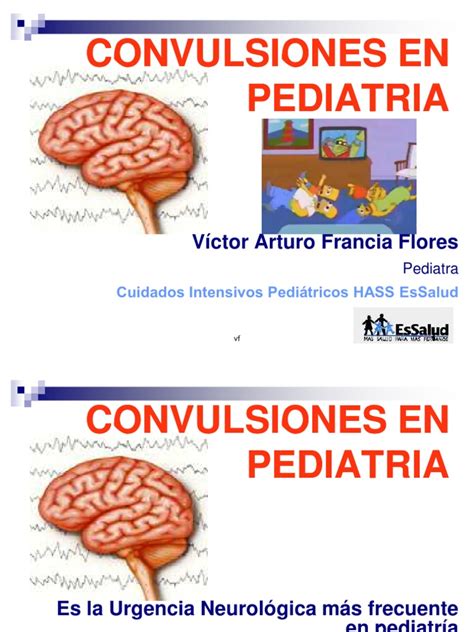 Convulsiones En Pediatría Pdf Epilepsia Trastornos Episódicos Y