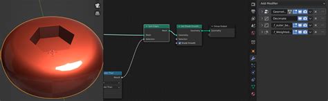Geometry Nodes Bevel Modifier And Shading Issues Modeling Blender Artists Community