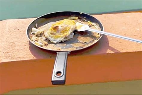 Viral Video A Video Goes Viral Where A Man Cooked An Egg Poach In The