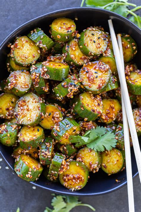 Asian Cucumber Salad 5 Minute Momsdish