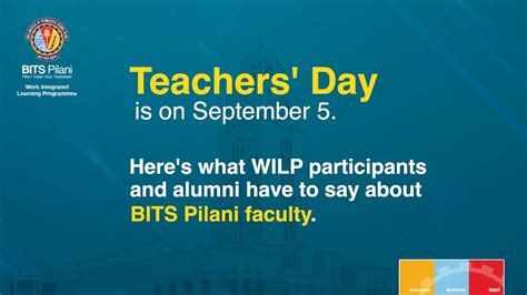 BITS Pilani WILP Video Gallery Stories Of Working Professionals