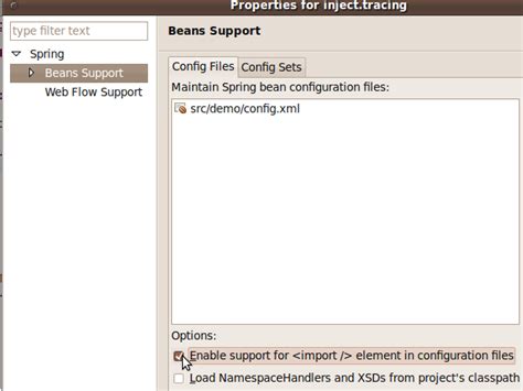 Xml Springeclipse Referenced Bean Not Found Warning When Using