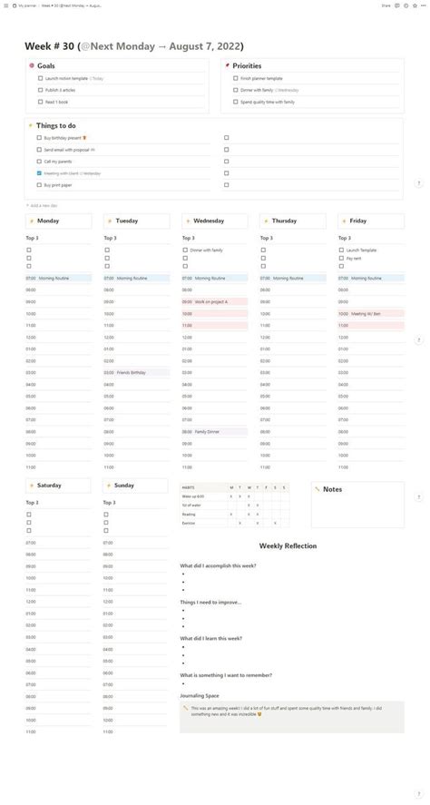 Free Aesthetic Notion 2022 Digital Planner Template Integrated Digital Planner Artofit