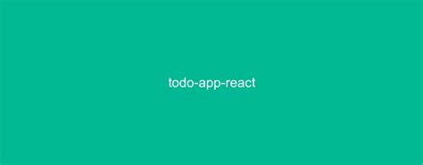 Todo App React
