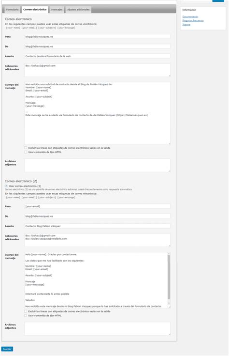 Contact Form Tutorial Completo Formularios De Contacto