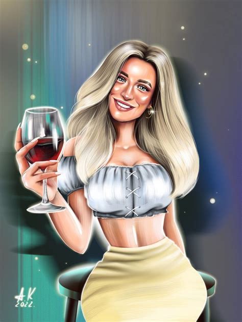 Портрет девушки арт