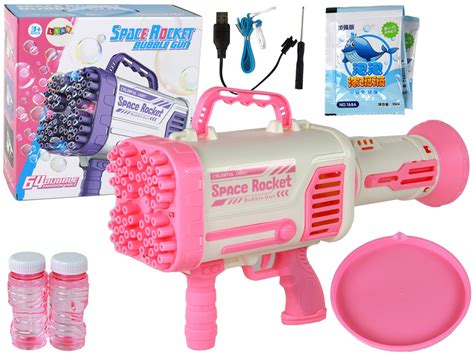 soap bubble machine soap bubbles electric gun pink toys bubbles