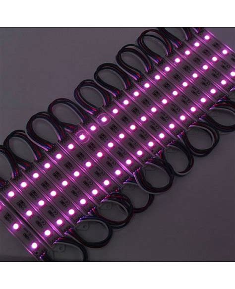 Waterproof 5050 Rgb Led Module With 3leds