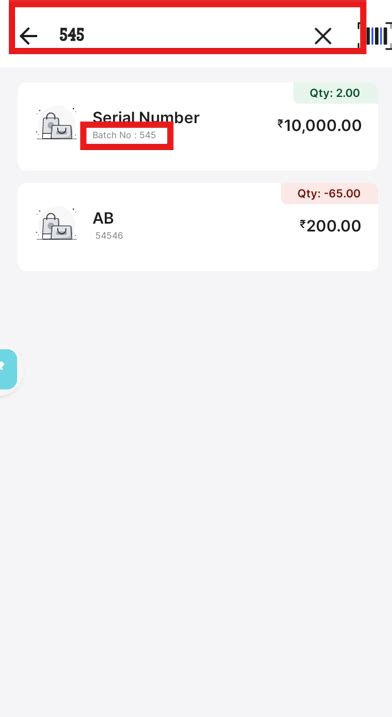 Can I Search For The Product By Its Serial Number Imei Listed In The Product Details On Mobile