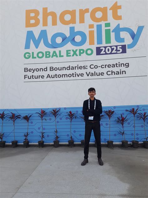 I Have Visited The Bharat Mobility Expo The Components Show At