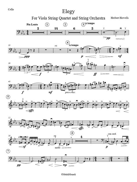 Herbert Howells String Quartet Cello Pdf Chamber Music Musicology