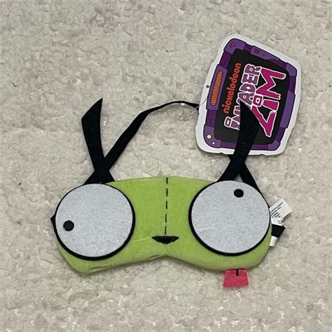 Nickelodeon Other Invader Zim Nickelodeon Gir Sleep Mask Poshmark