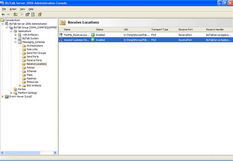 Standardizing Incoming Messages Using Inbound Maps Tab On Receive Port