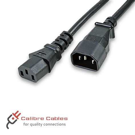 Iec C14 Plug To Iec C13 Socket Extension 10m 6a Stagelogic Ltd Audio Visual Solutions