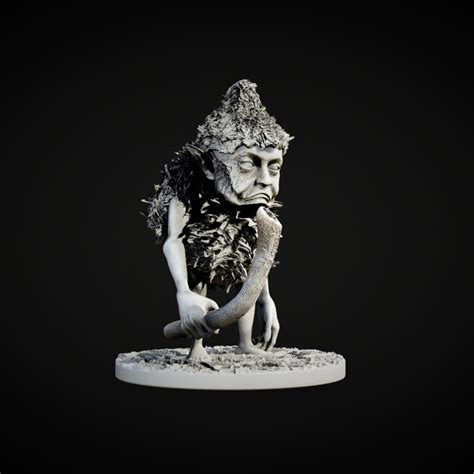 3d Printable Baba Jagodowa Berry Baba Slavic Bestiary By Lazy Bear