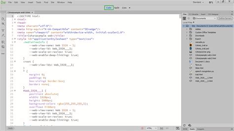 Introduction To Dreamweaver