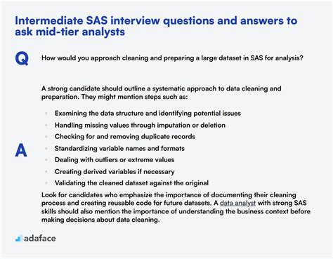 58 SAS Interview Questions Adaface