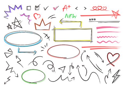 유토이미지 유용한 다이어리 꾸미기 스티커 모음