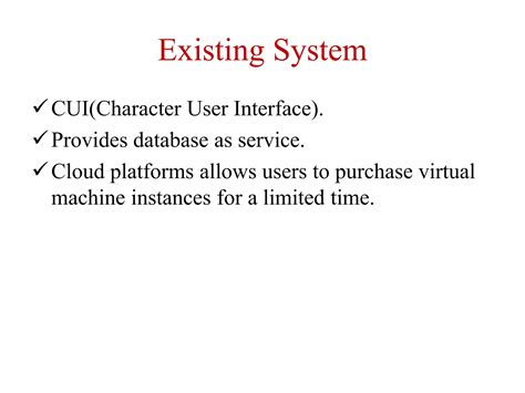 Modified Cloud Based Sql Query Processor Ppt