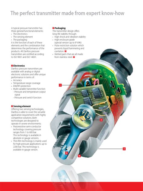 Danfoss Pressure Sensor Pdf Electrical Resistance And Conductance Boiler