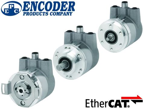 encoder products company offers ethercat ready multi turn absolute