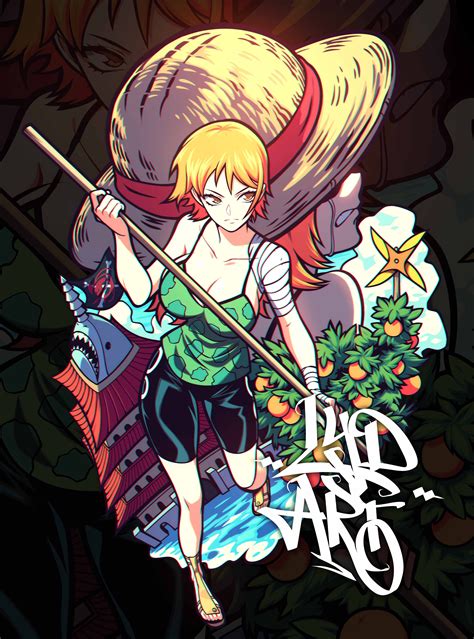 Nami One Piece Drawn By Lydart Mclo Danbooru