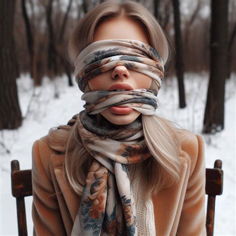 Blindfolded And Cleave Gagged Woman By Aibondagegags On Deviantart
