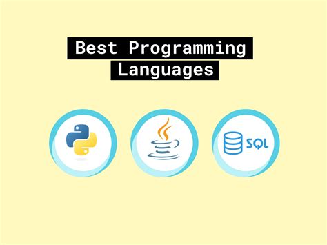 Best Programming Languages Python Java Sql