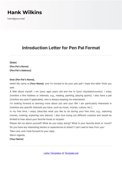 Free General Contractor Introduction Letter Template To Edit Online