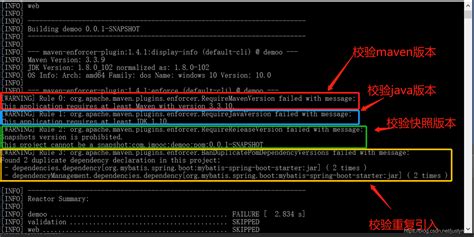 工程规约 Maven统一管理maven Enforcer Plugin Banduplicatepomdependencyver Csdn博客