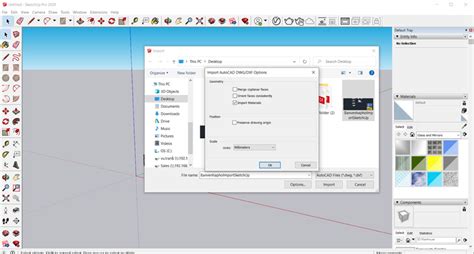 Chia Sẻ Hướng Dẫn Chuyển File Autocad Sang File Sketchup Học Viện