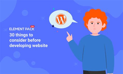 30 Things To Consider Before Developing Website Updated Element