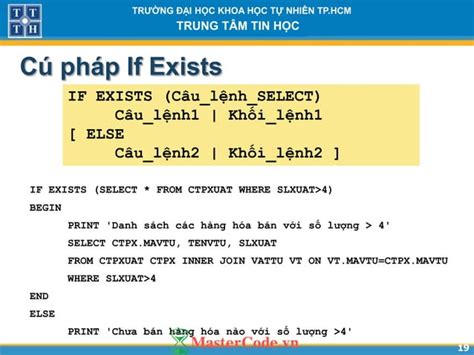 Bài 5 : Lập trình với CSDL trong SQL | PDF