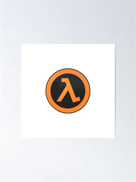 Lambda Poster For Sale By Csgostickerz Redbubble
