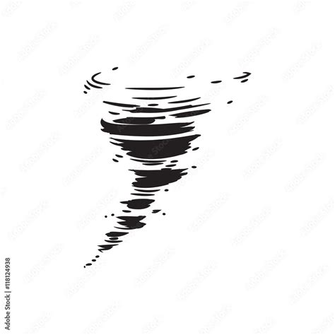 Storm Silhouette Vector